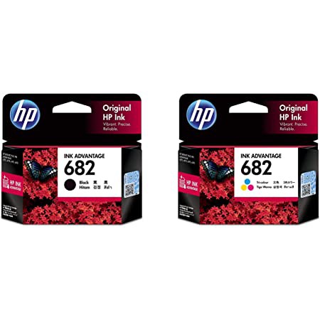 HP 682 Original Ink Cartridge Black and Tri-color | Shopee Malaysia