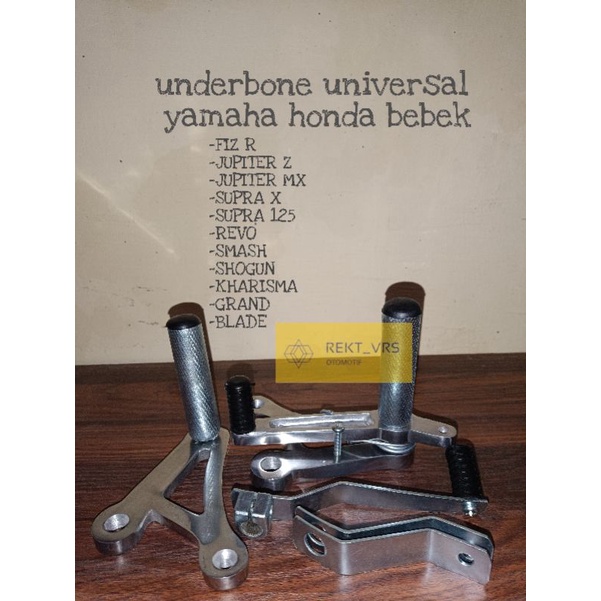 Universal underbone step motorbike universal drag step YAMAHA HONDA ...
