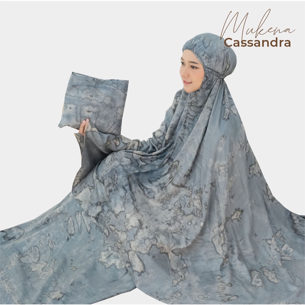 Putri Dania Adult Mukena Bali Tie Dye Cassandra Standard All Over ...