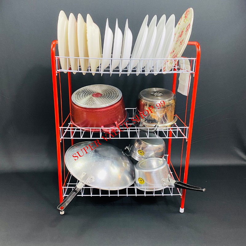 *READYSTOCK* Rak Pinggan Rak Baju Kitchen Rack Saiz Sinki | Shopee Malaysia