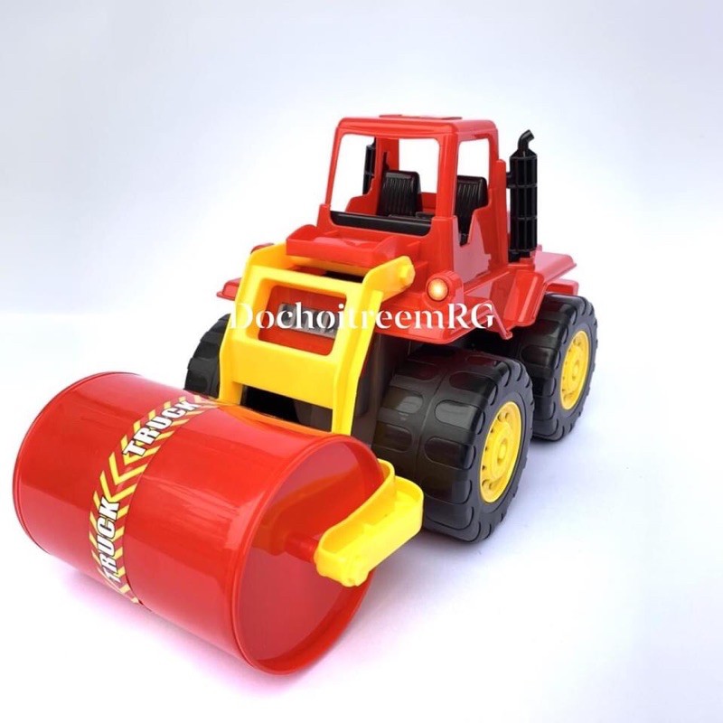 Construction roller model (Vietnamese product) with rolling wheels ...