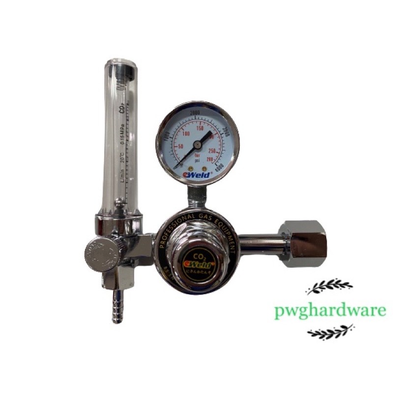 EWELD Heavy Duty CO2 MIG/MAG Welding Gas Flow 38.meter Pressure Flow ...
