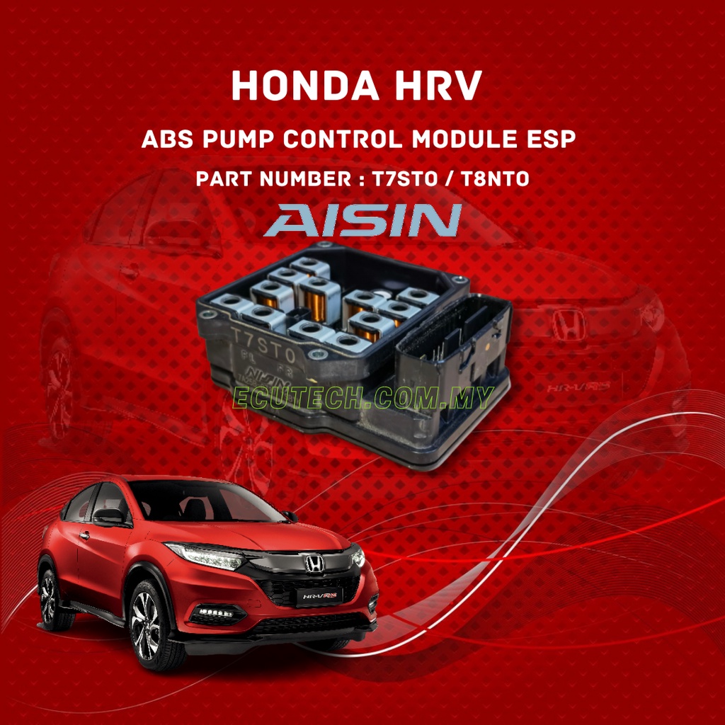 HONDA HRV ESP ABS PUMP CONTROL MODULE T7ST0 T8NT0 REMANUFACTURE REPAIR ...