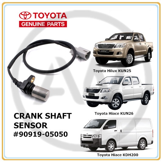 Toyota Hilux Vigo KUN25 KUN26 2004-2015 Hiace Van KDH200 Crank Shaft ...