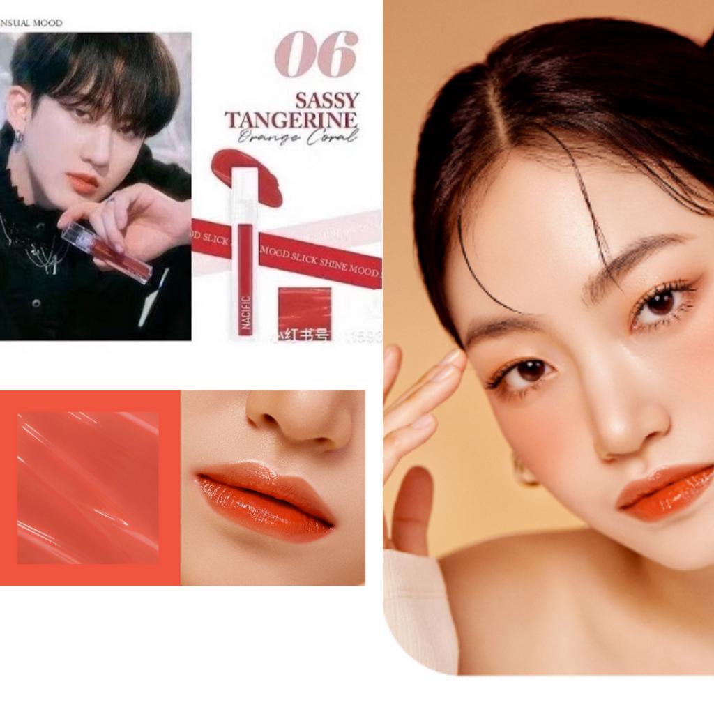 (BONUS Pc SKZ R14) NACIFIC Lip Tint Shine Mood Slick | Shopee Malaysia