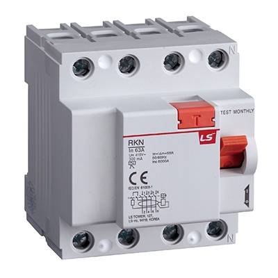 LS 4POLE 40A/63A ELCB RCCB | Shopee Malaysia