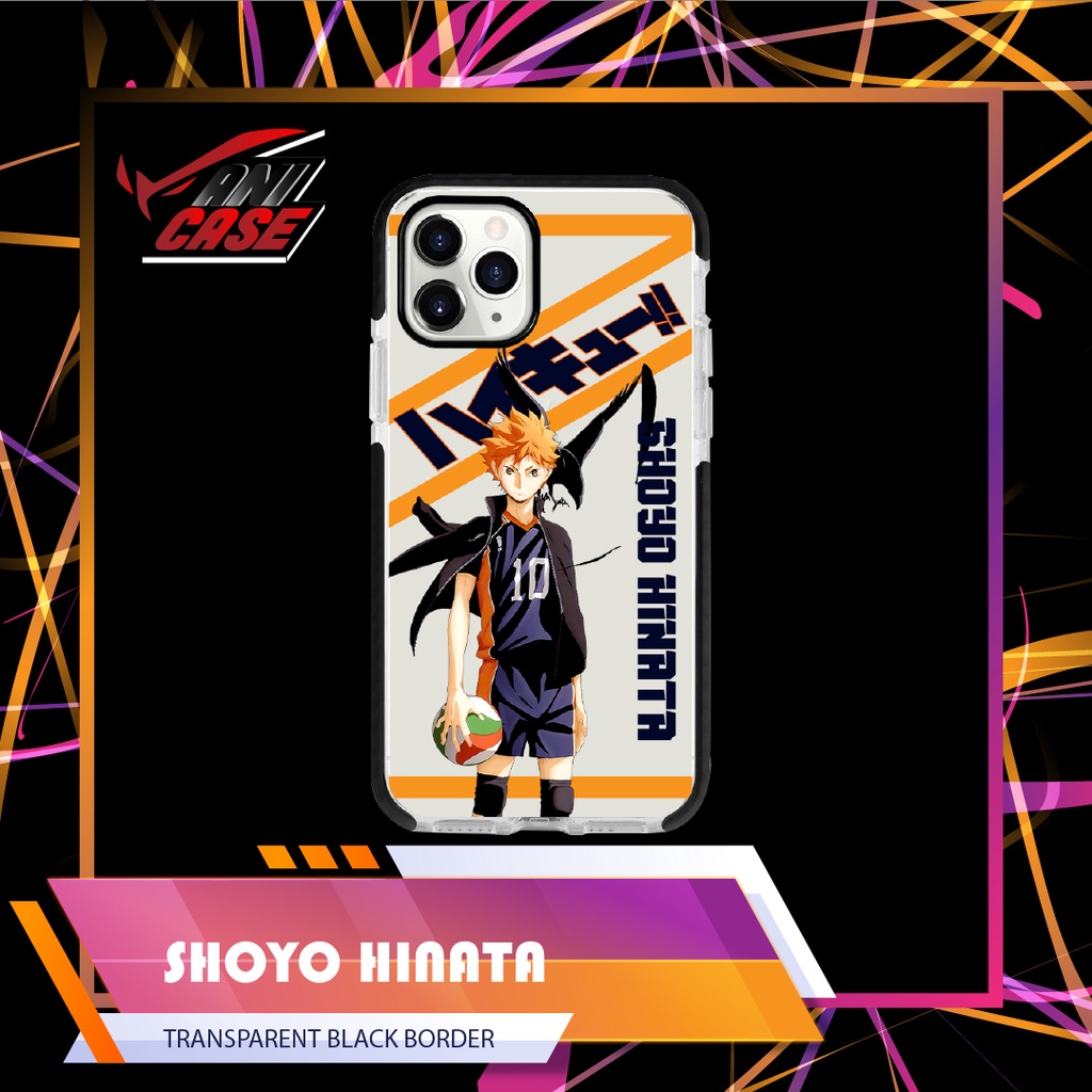 [HAIKYUU!!] HINATA SHOYO BLACK BORDER CASE DESIGNATED BUMPER CASE ...