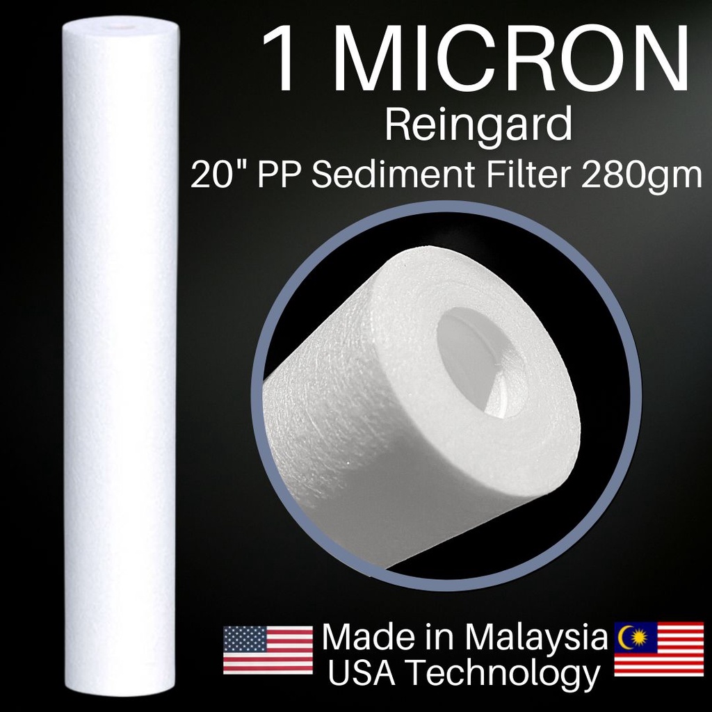 Reingard 1 Micron 20" PP Sediment Filter 280gm | Shopee Malaysia