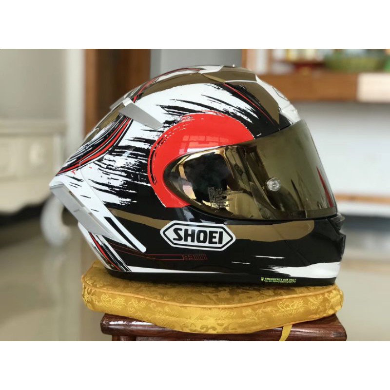 Free Visor!! SHOEI X14 Motegi 1 First 1st Generation Cat Motorcycle ...