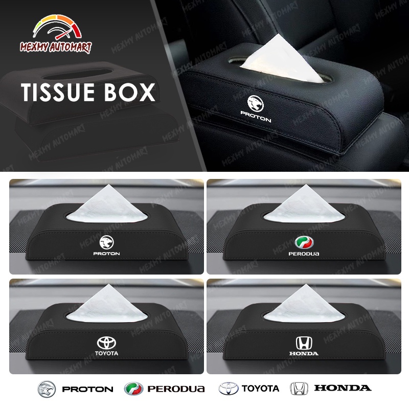 Kotak Kertas Bekas Tisu Kereta Tissue Box Holder Aksesori Accessories ...