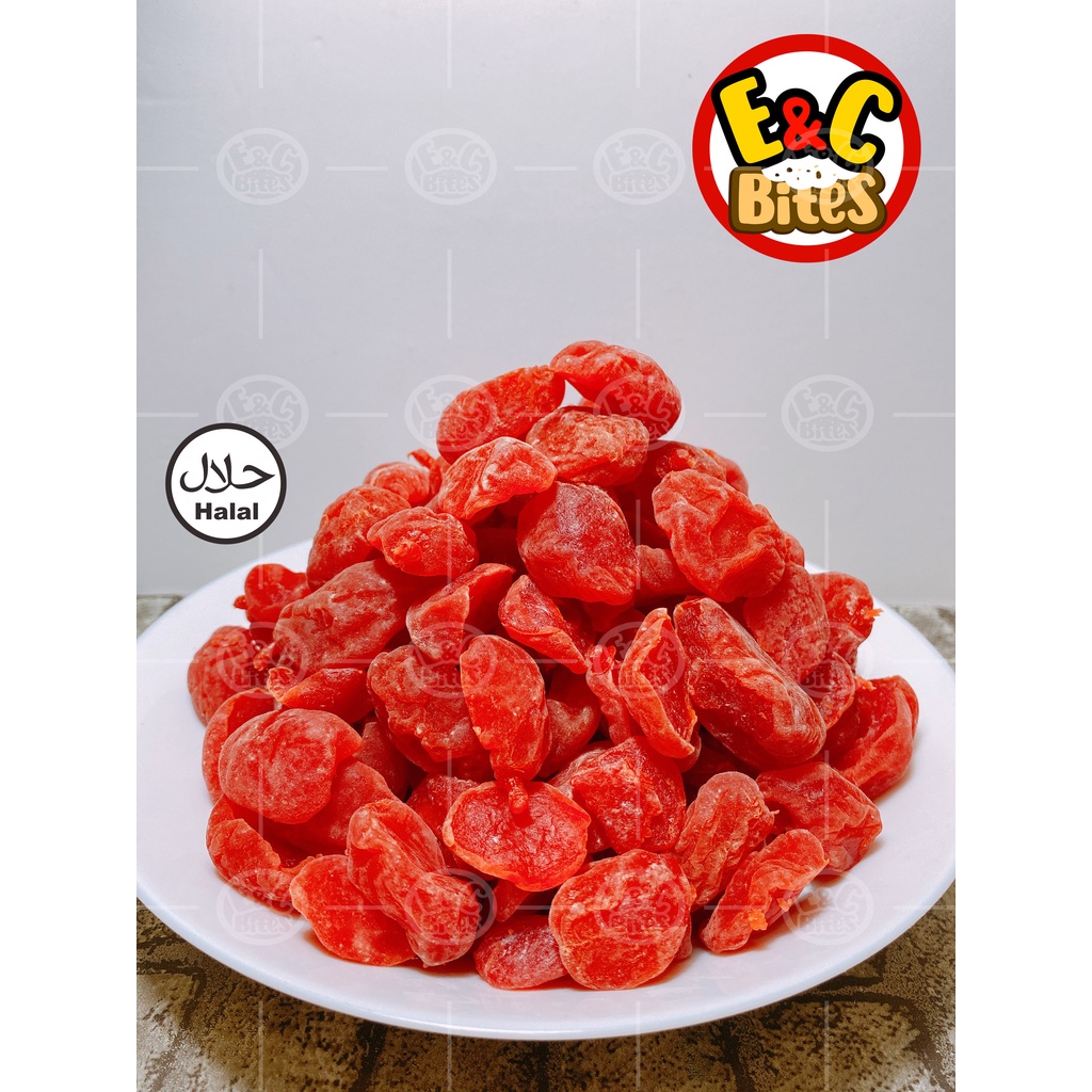[150g/350g] (Halal) Asam Manis Kering Ceri Merah/Dried Cherry Plum ...