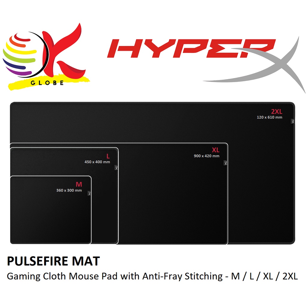 HYPER-X HYPERX FURY S / PULSEFIRE MAT / PULSEFIRE MAT RGB GAMING MOUSE ...