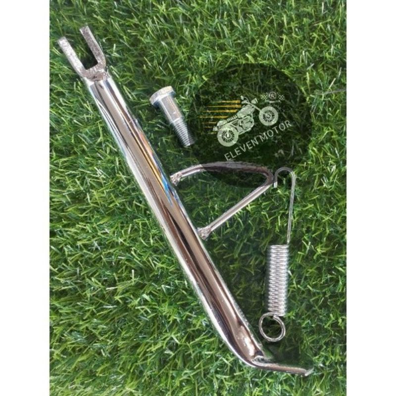 SIDE STAND CLASS CLASS 1 DREAM W125S W110 TONGKAT TEPI BLACK CHROME ...