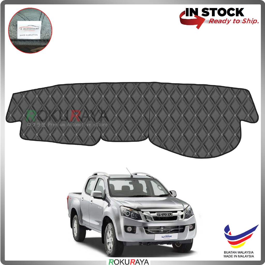 Isuzu D-max Dmax (2nd Gen) 2013 RR Malaysia Custom Fit Dashboard Cover ...