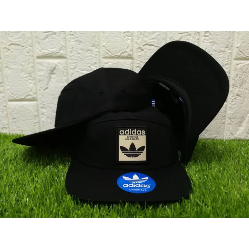 New Design Adidas 5 Panel Snapback Cap | Shopee Malaysia