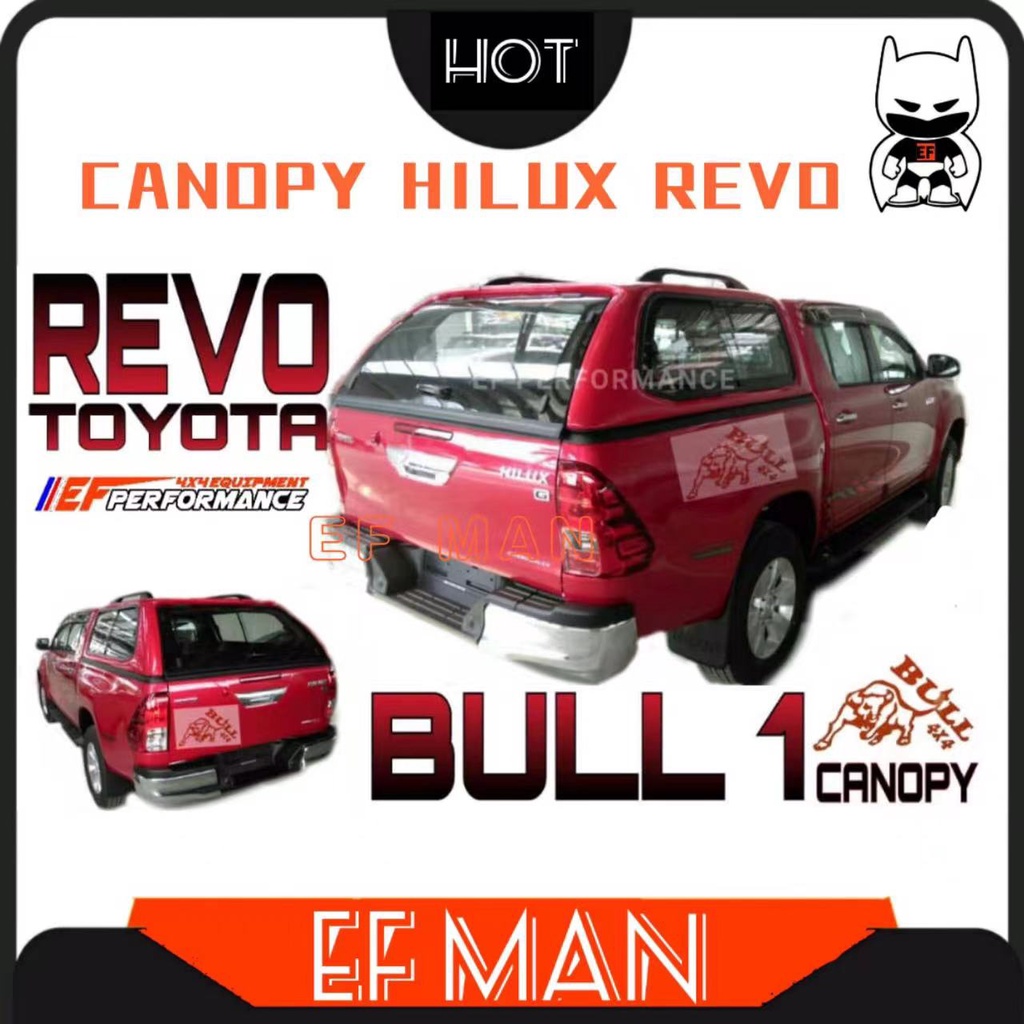 4X4 TOYOTA HILUX REVO REAR COVER CANOPY HIGHT QUALITY MADE IN THAILAND ...