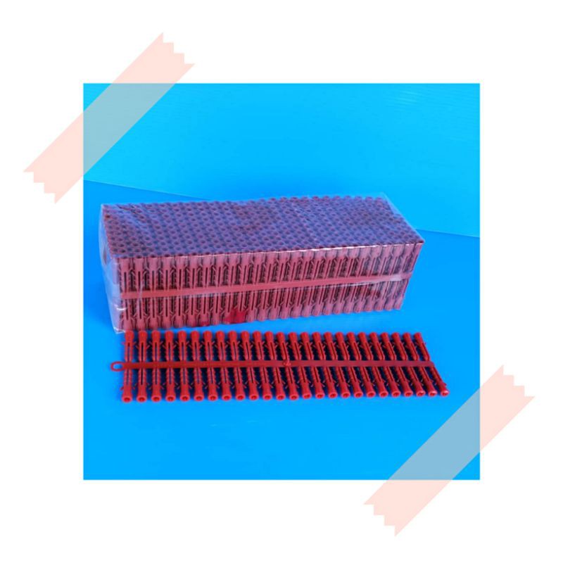 PVC WALL PLUG 6MM RED | Shopee Malaysia