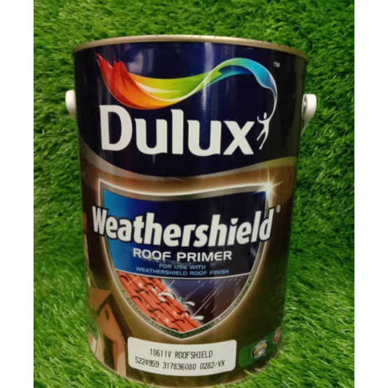 5L ICI DULUX Weathershield Roof Paint Roofshield Roof Shield Reflect ...