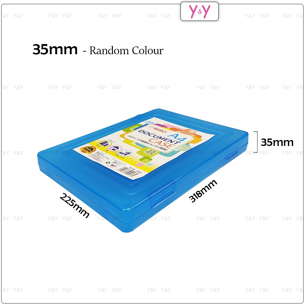 Niso A4 File Document Case with Lock / Document Holder / Paper ...