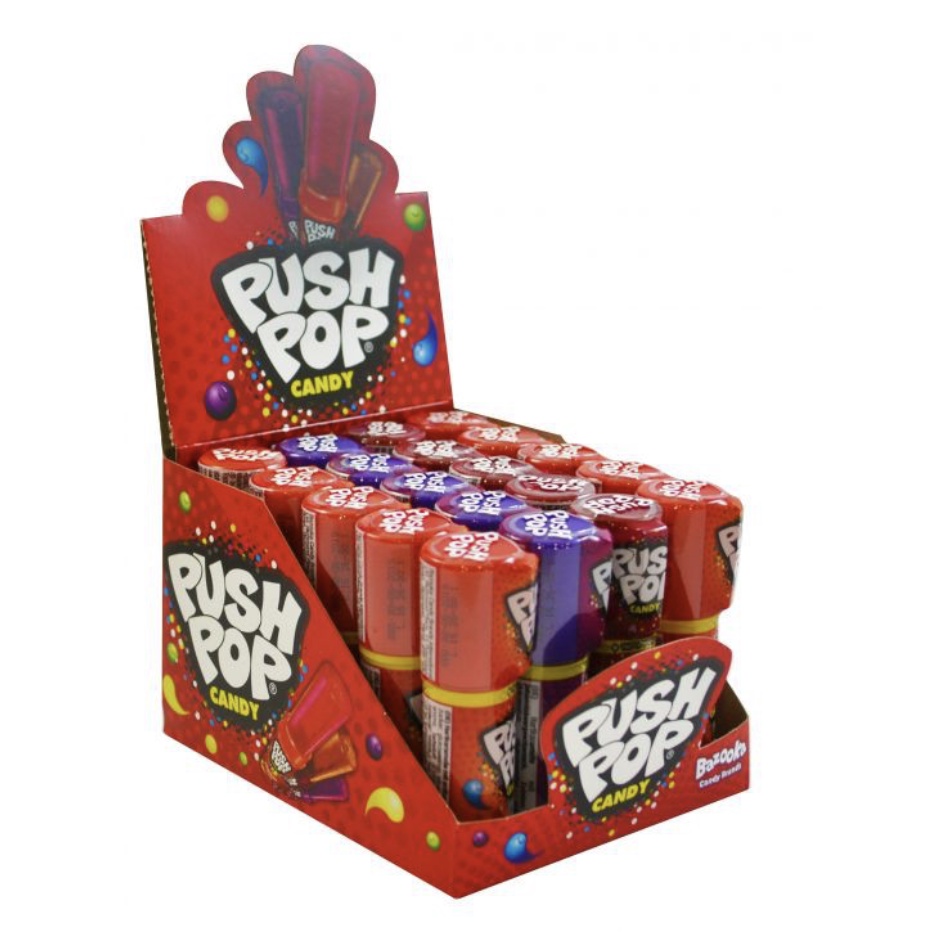 Push Pop Candy Manis & Gula-gula Sweet & Candies (1 stick) | Shopee ...