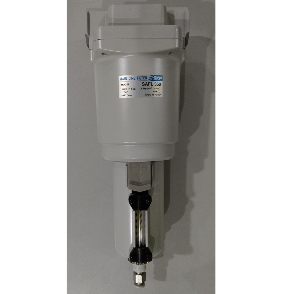 SAFL350-03D-ME-P SKP 3/8"Rc(PT) MAIN LINE FILTER WITH AUTO DRAIN METAL ...