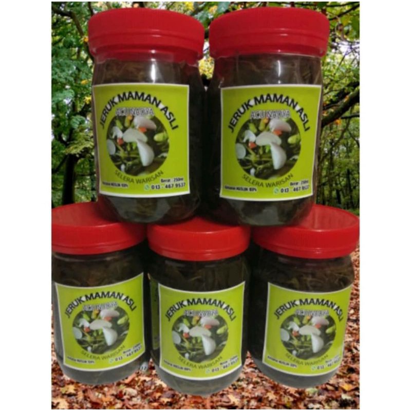 JERUK MAMAN ACUNADYA SELERA WARISAN 250g | Shopee Malaysia