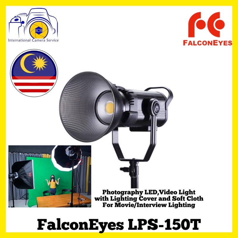 FalconEyes LPS-150T 150W LED light,5600K Daylight for Photogrpahy ...