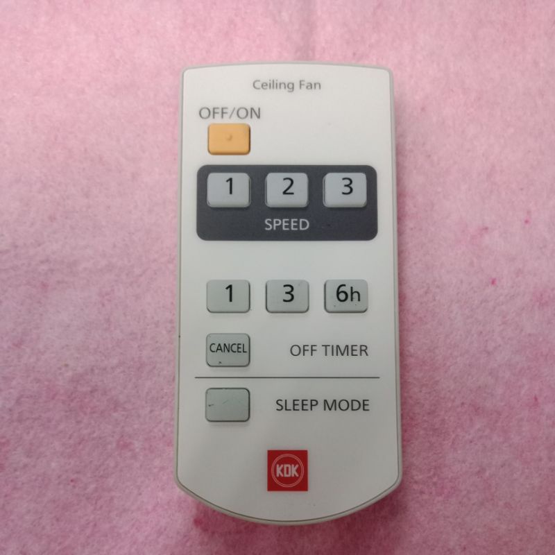 KDK Ceiling Fan Remote Cotrol | Shopee Malaysia