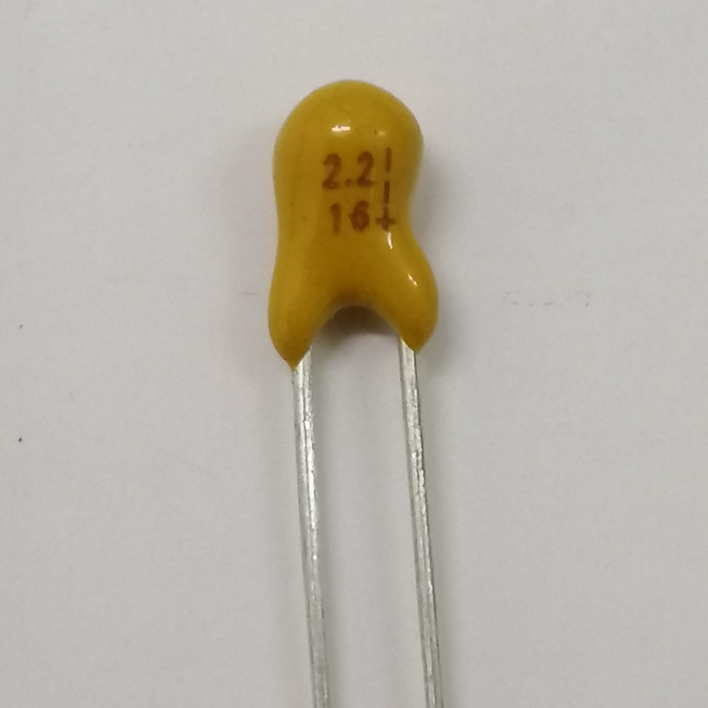 3PCS 335, 475, 106, 226, 336, 107 16V ±10%, Radial Leaded Tantalum ...