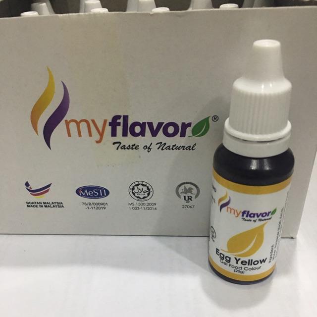 My flavor myflavor gel base food grade 25g pewarna pastry colouring ...