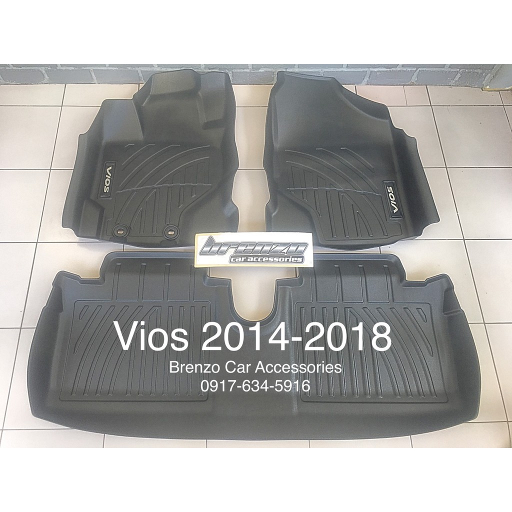 Toyota Vios Deep Dish Matting (3rd and 4th Gen) | Shopee Malaysia