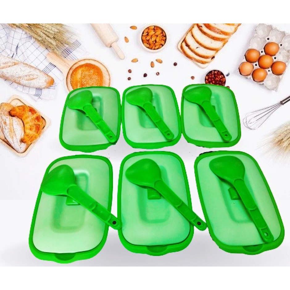 SET BUFFET PETAK PLASTIK (ALA TUPPERWARE)TERMASUK SUDIP Rectangular ...