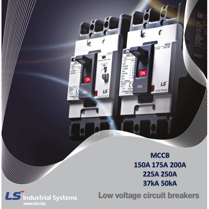 LS MCCB 150-250A 150A 175A 200A 225A 250A 37KA 50KA 3POLE ABS203C ABH203C METASOL | Shopee Malaysia