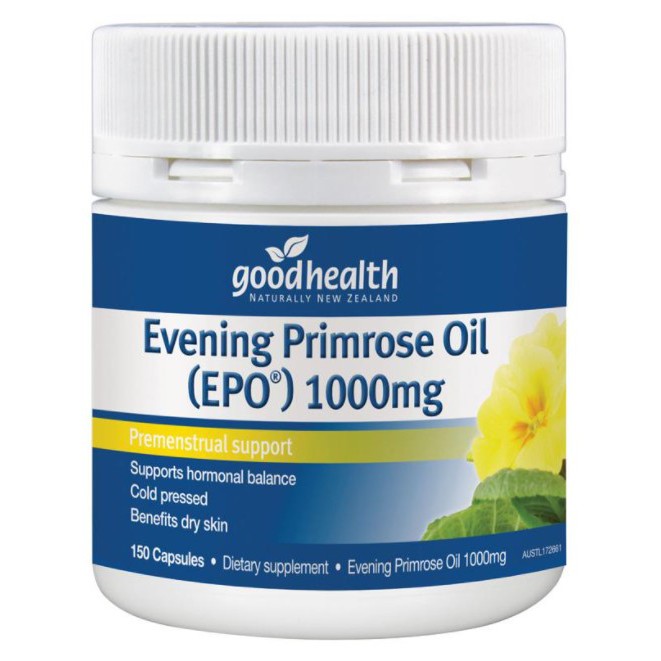 Good Health Evening Primrose Oil (EPO) 1000mg 150 Capsules | Shopee ...
