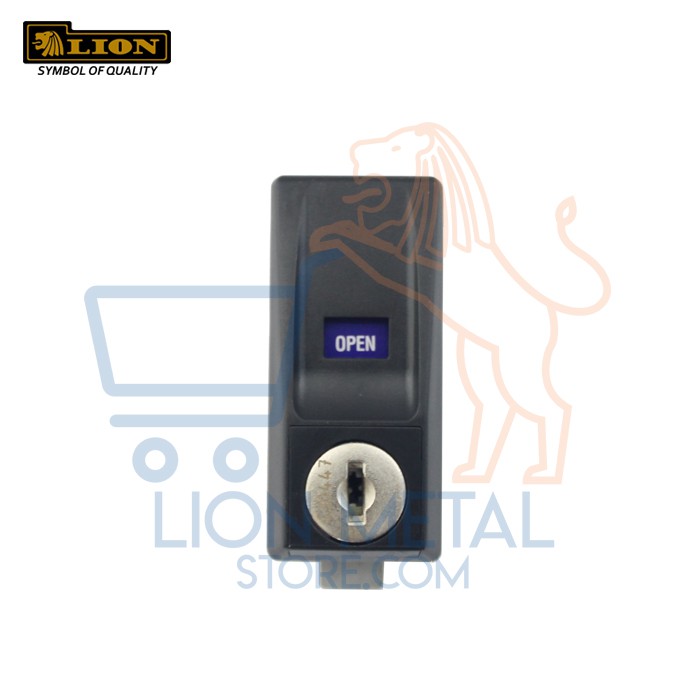 Lion Sliding Door Lock for Steel Cupboard L31, L31K | Shopee Malaysia