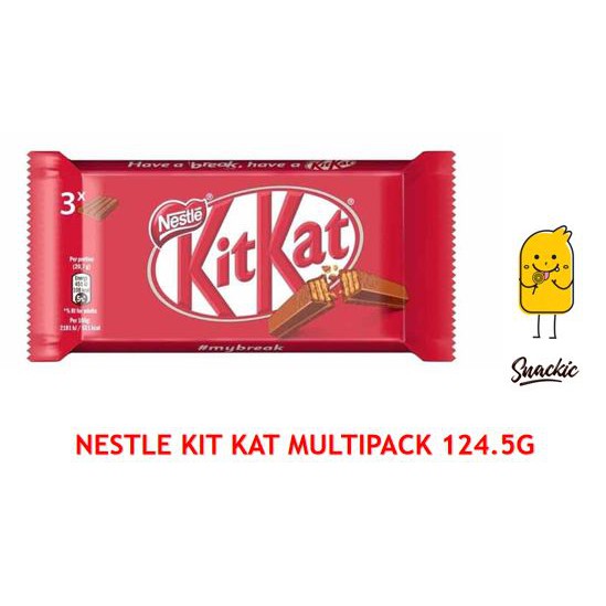 Nestle Kit Kat Multipack 124.5g BEST BEFORE 07/2021 | Shopee Malaysia