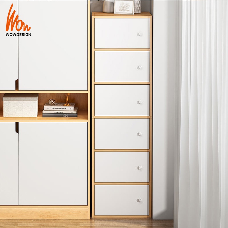 Storage Cabinet Bookshelf With Door Wooden Cabinet Almari Baju Wardrobe ...