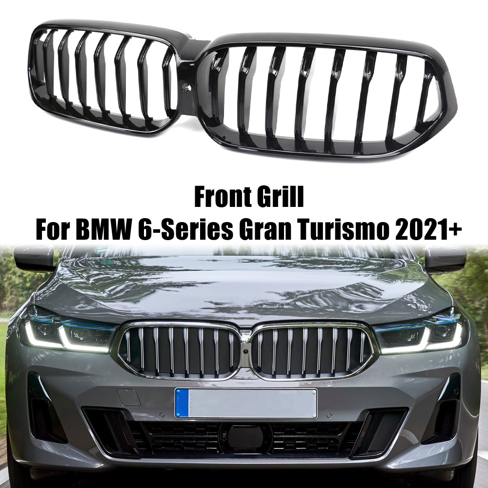Front Bumper Kidney Grille For BMW 6 Series GT G32 630i 640i 650i 2021 ...