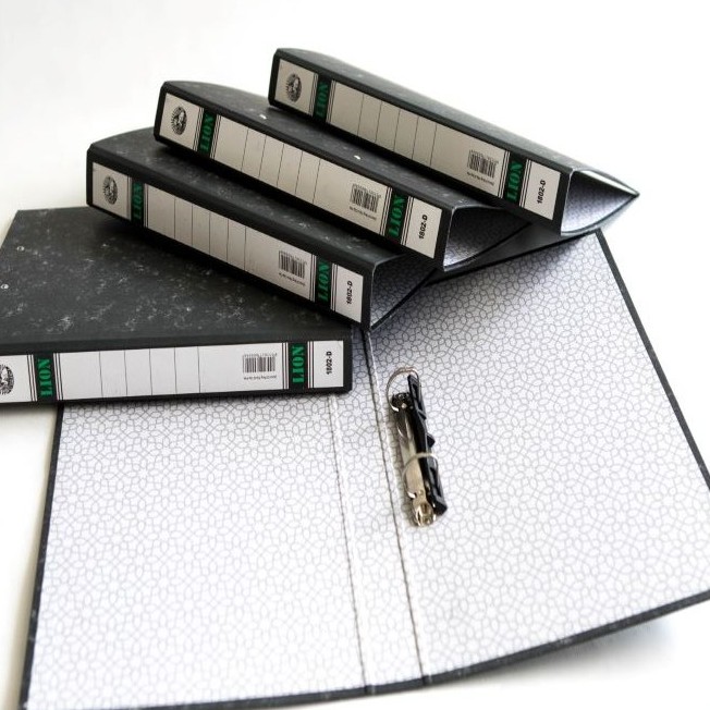 Lion File - 3" / 2" F4 Lever Arch File, 2D Ring File 1801D, 1802D ...