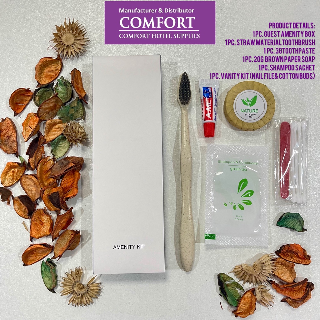 Comfort Homes Supplies Eco Friendly Guest Amenity Kit in Box Packaging ...