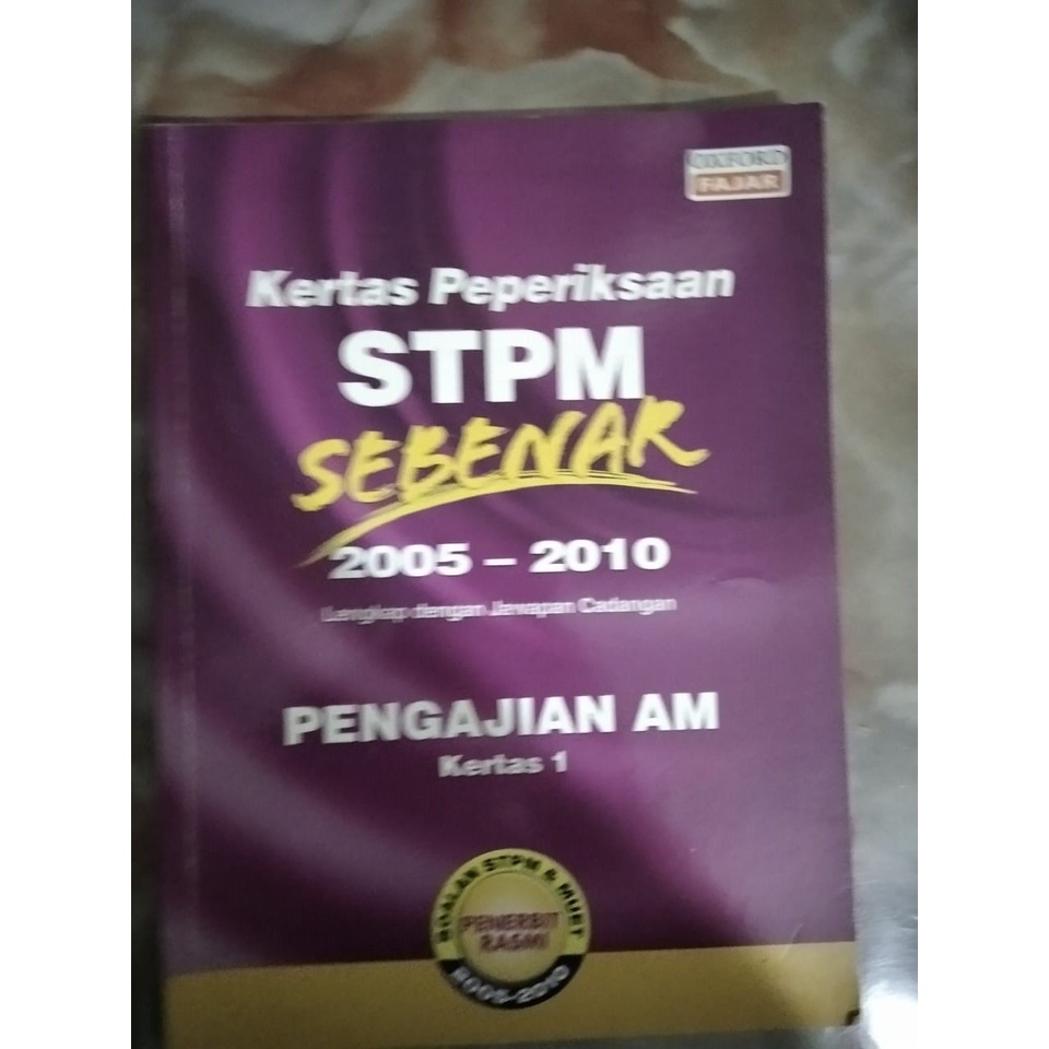 Pengajian Am STPM (KERTAS 1) | Shopee Malaysia
