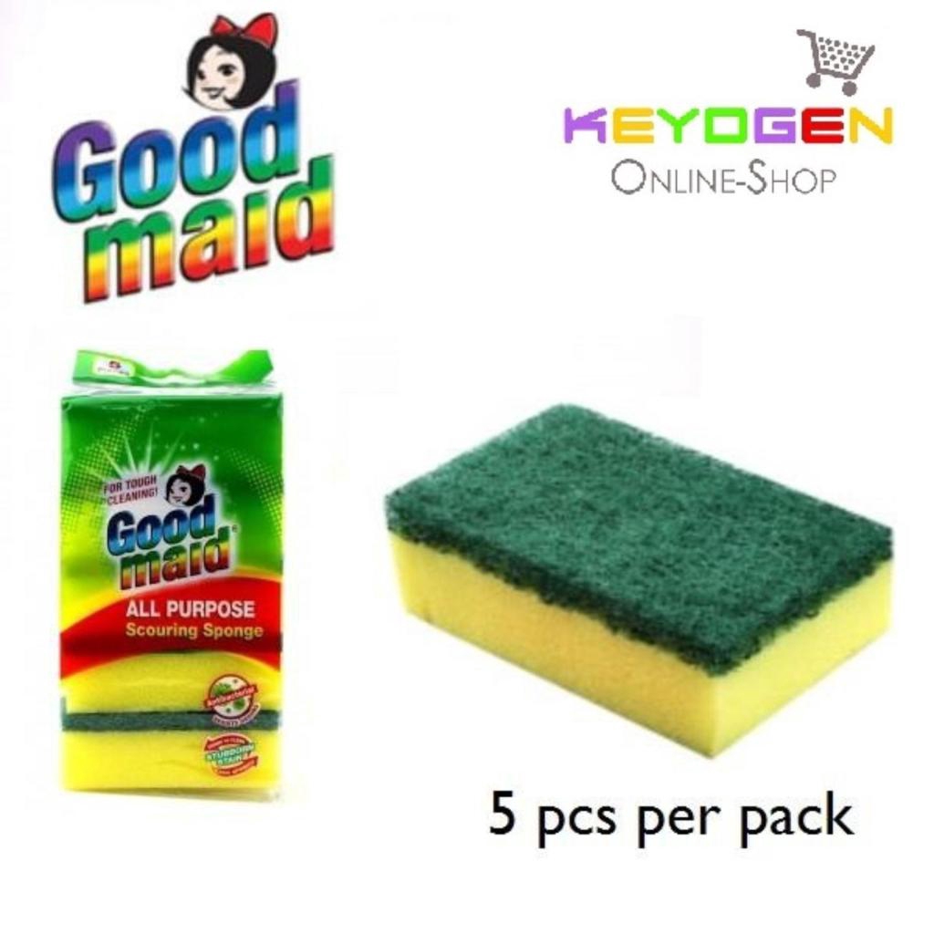 4 pack Goodmaid 5pcs Kitchen Dishwashing Scouring Washing Cleaning ...