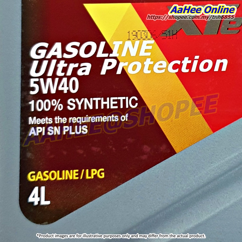 4L HYUNDAI XTeer 5W40 5W50 100% Synthetic GASOLINE Ultra Protection ...