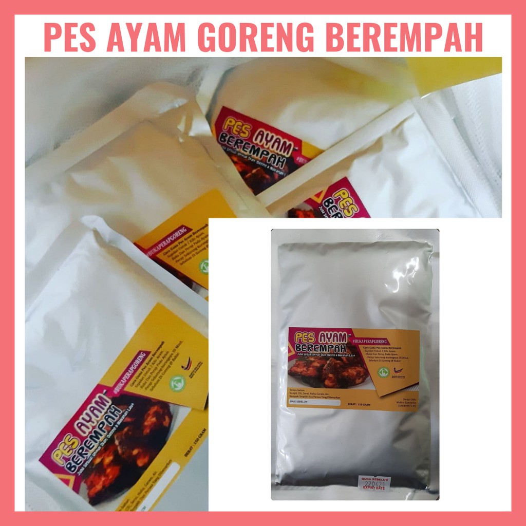 PES AYAM GORENG BEREMPAH SEDAP DAN MUDAH 150 GRAM | Shopee Malaysia
