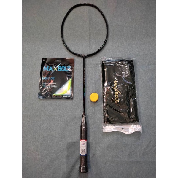 MAXBOLT ORIGINAL RACKET (FREE STRING INSTALLATION+ SINGLE COVER ...