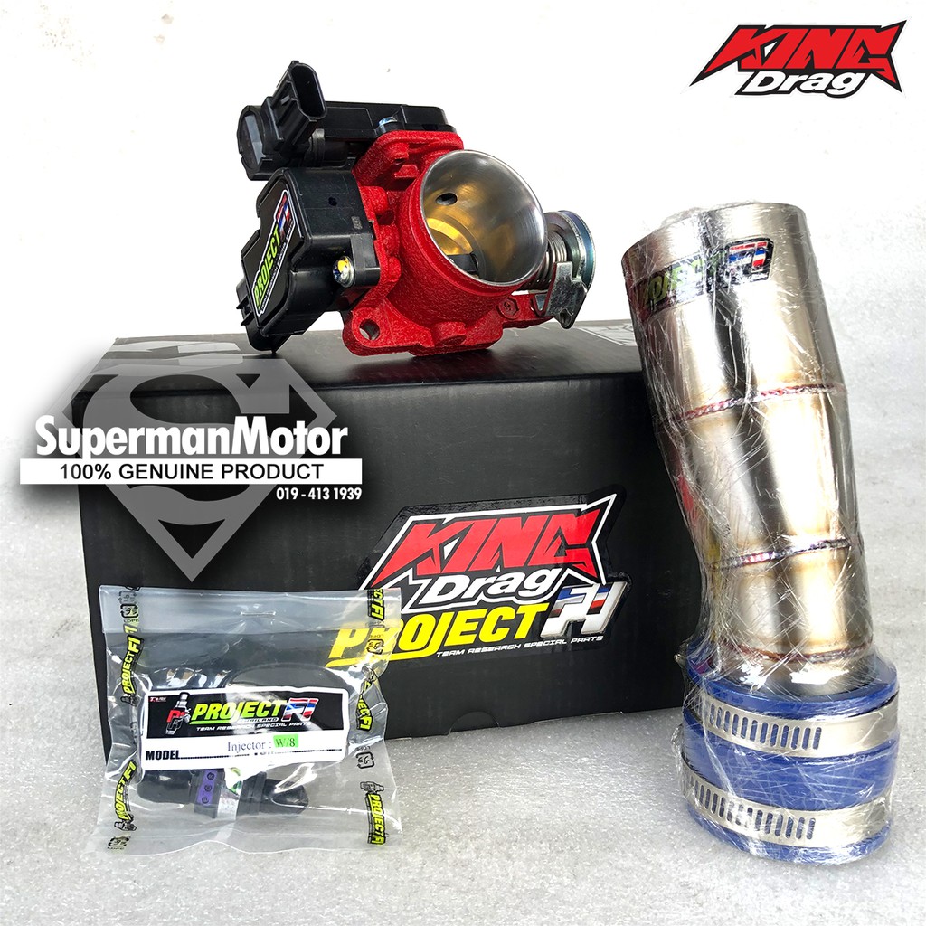 King Drag KingDragThrottle Body Full Set (32mm) Honda RS150 / RS 150 R ...