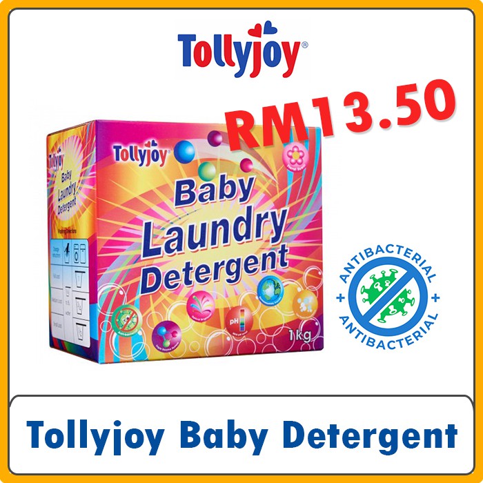Tollyjoy Baby Laundry Detergent (Powder) 1KG SALE ITEM Floral Scent ...