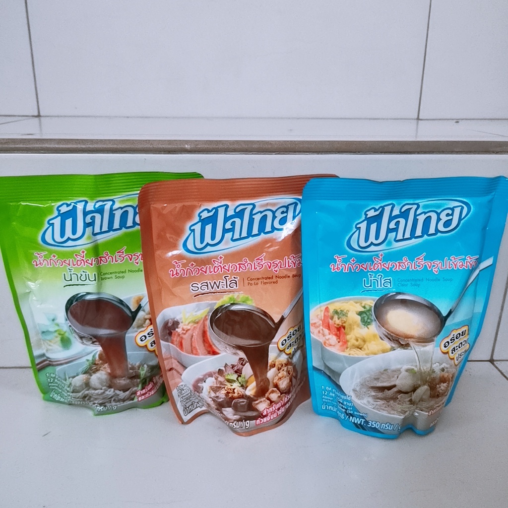 Pa-Lo Flavored PaLo Flavored Fathai Concentrated Brown Noodle Soup Boat ...