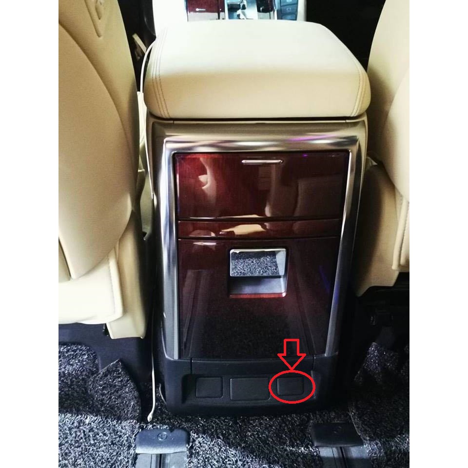 GENUINE TOYOTA ALPHARD VELLFIRE AGH30 GGH30 CONSOLE BOX SPARE SWITCH ...