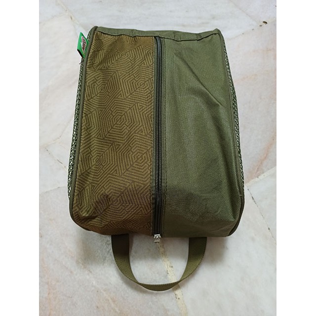 Beg Kasut MILO limited edition (green army color) | Shopee Malaysia